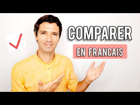 Comparer en français • Chatterbug